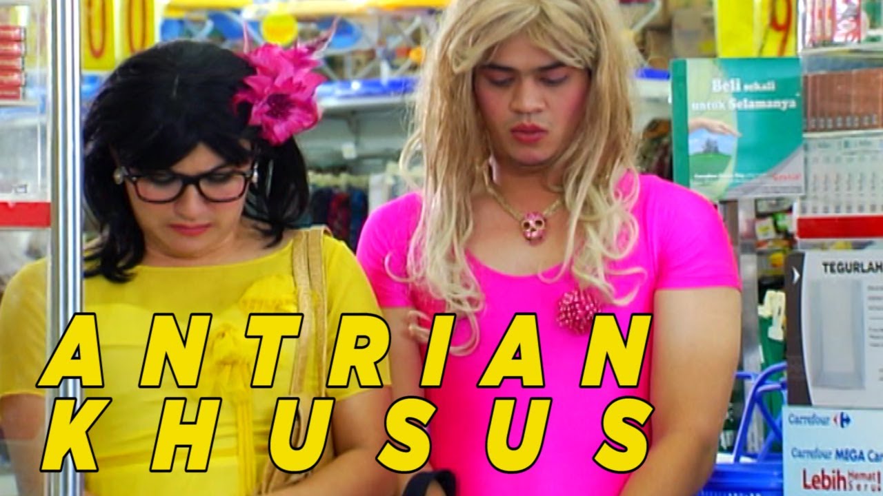 Kenapa antri disini? ini antrian khusus. | SKETSA - YouTube