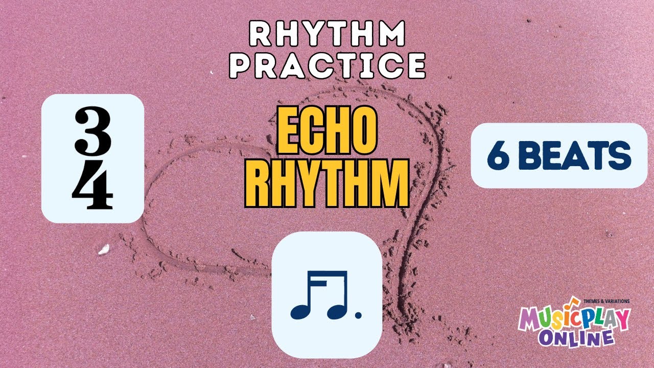 Sixteenth and Dotted Eighth Notes in 3/4 Time: Echo Rhythm - YouTube