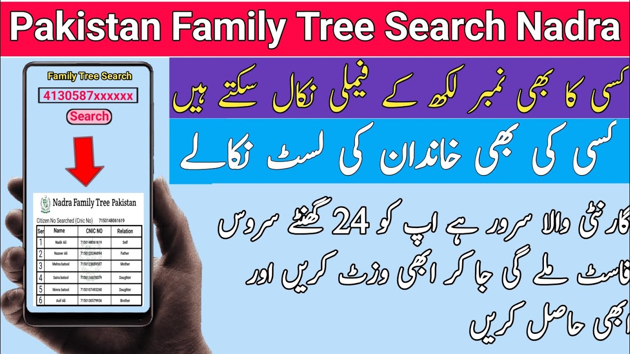 Kisi ki bhi family tree nikaalen aaram se bilkul simple tarike se Ghar ...