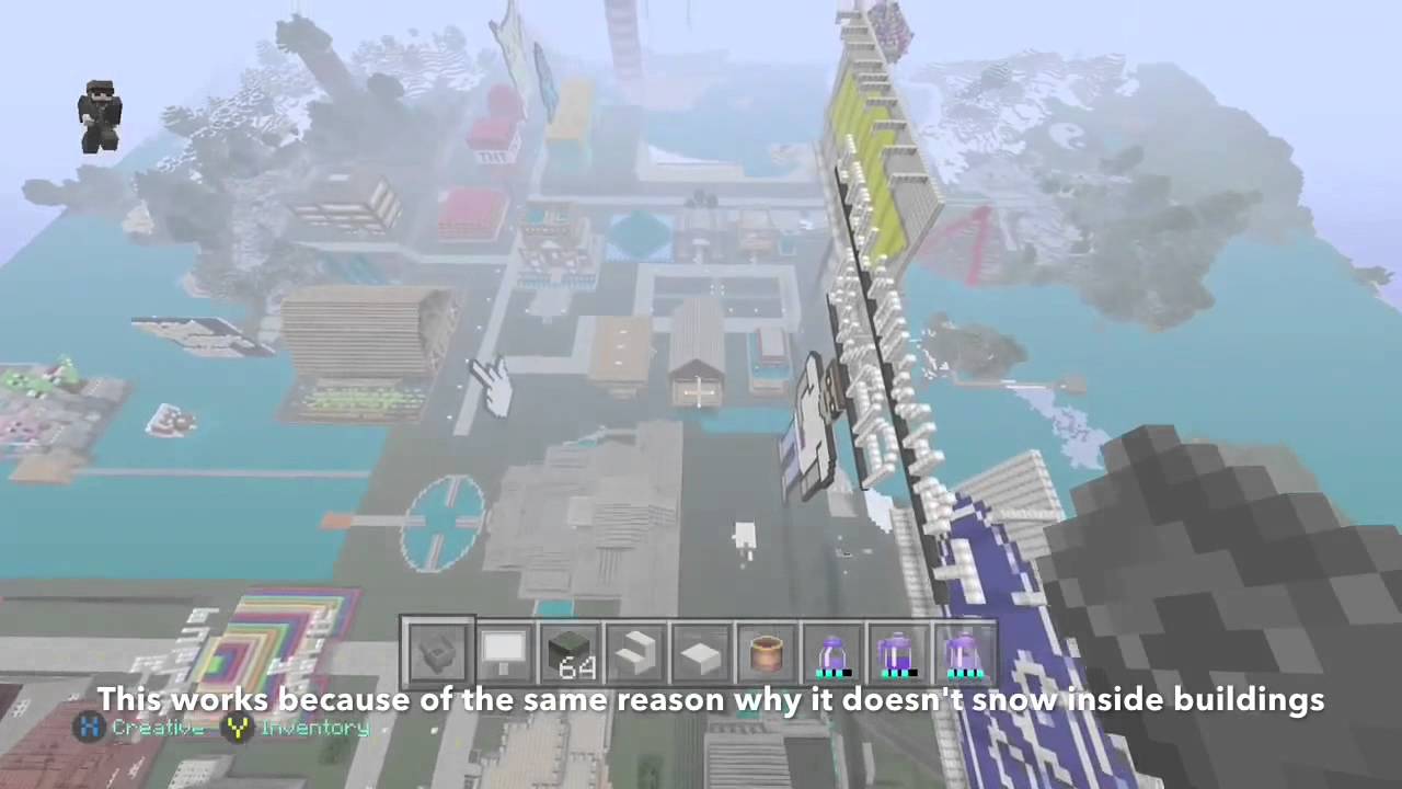 How to get rid of snow in Minecraft - YouTube