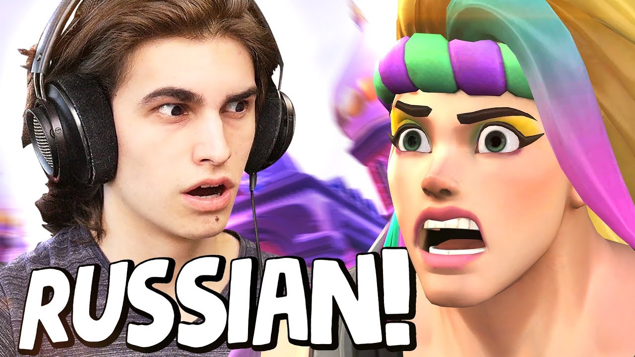 Playing Overwatch in RUSSIAN!? - YouTube