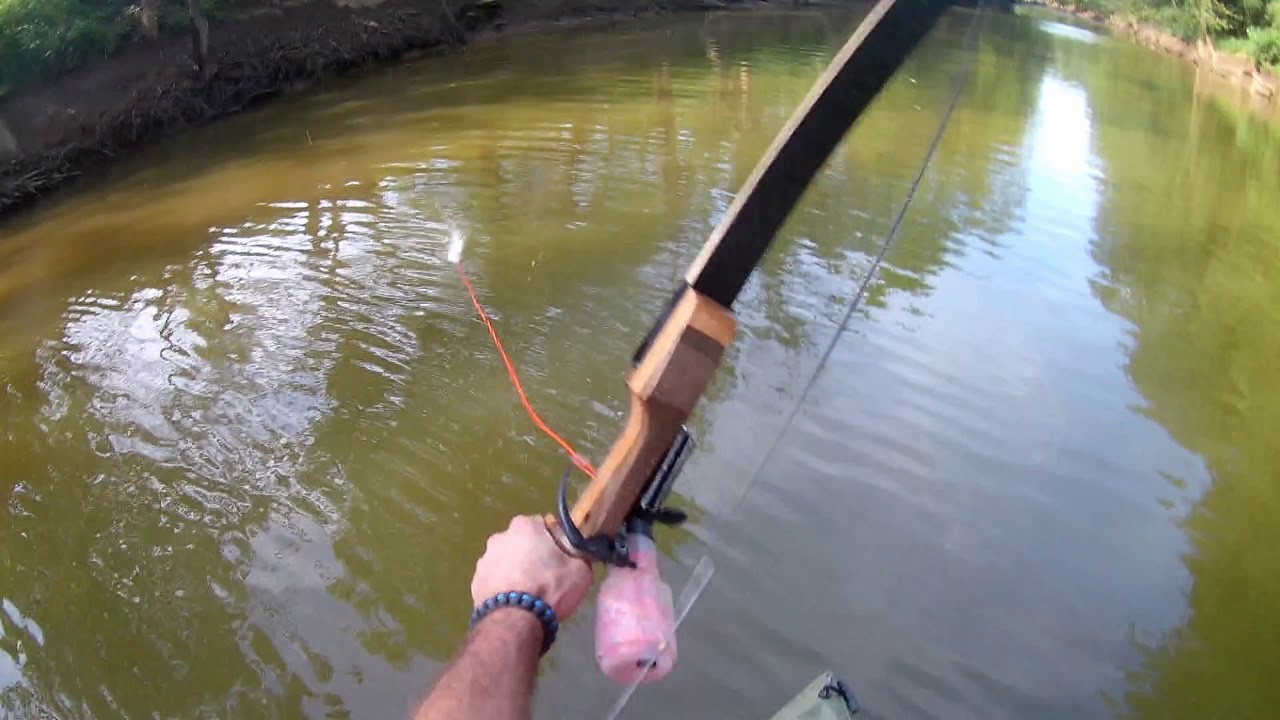 Bowfishing Silver Carp, Rough Creek, 7-19-18 - YouTube