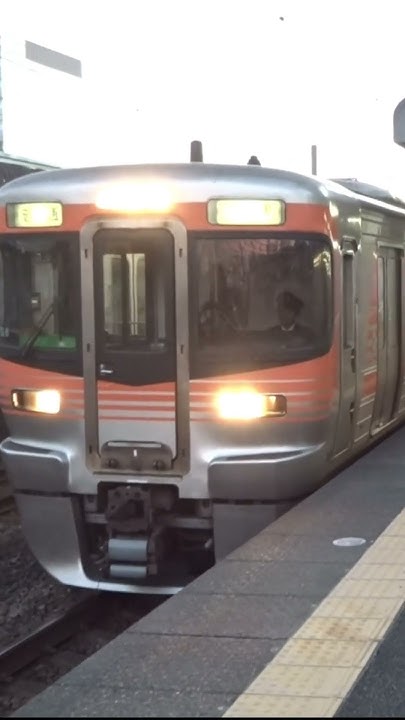 20250209🟧JR東海 静岡車両区313系8000番台S6編成🚃三島にて - YouTube