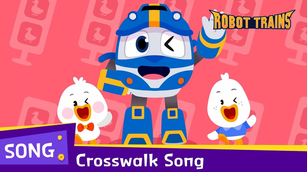 The Crosswalk Song | Let’s cross at the crosswalk safely! | English ...
