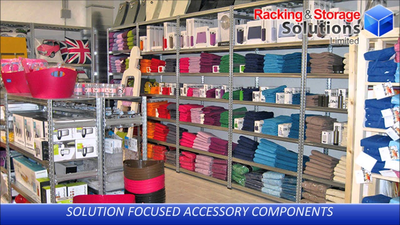 Racking & Storage Solutions - Retail Shelving Solutions - YouTube