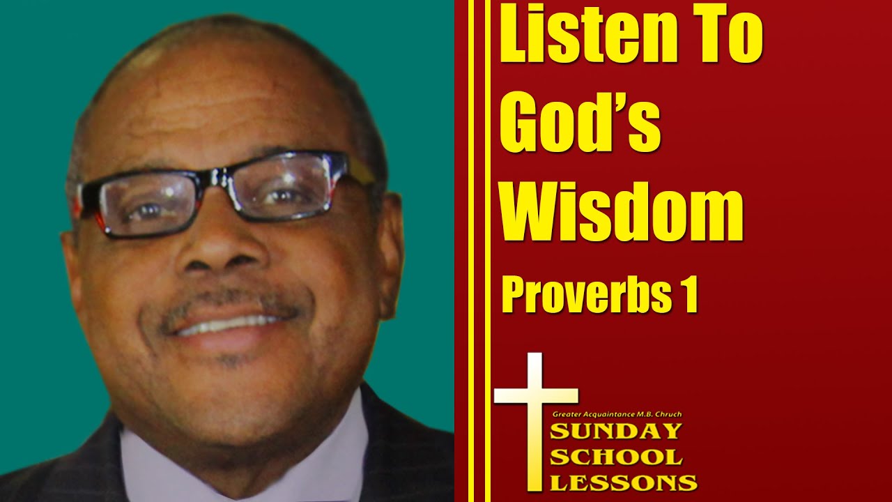 International Standard Sunday School Lesson. June 7, 2020. Listen To ...