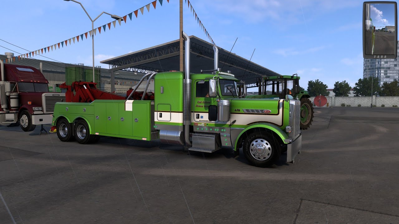 RUDA 389 GLIDER TOW TRUCK - YouTube