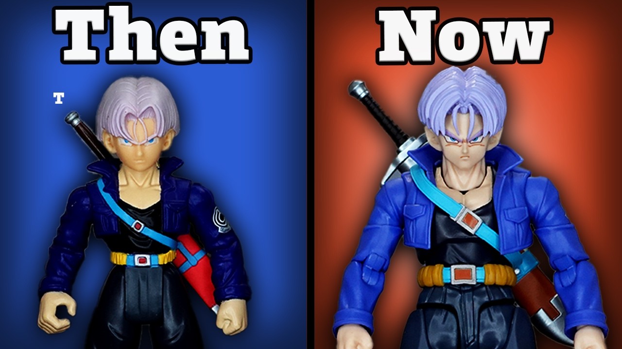 The INSANE 25-Year Transformation of Future Trunks Figures - YouTube