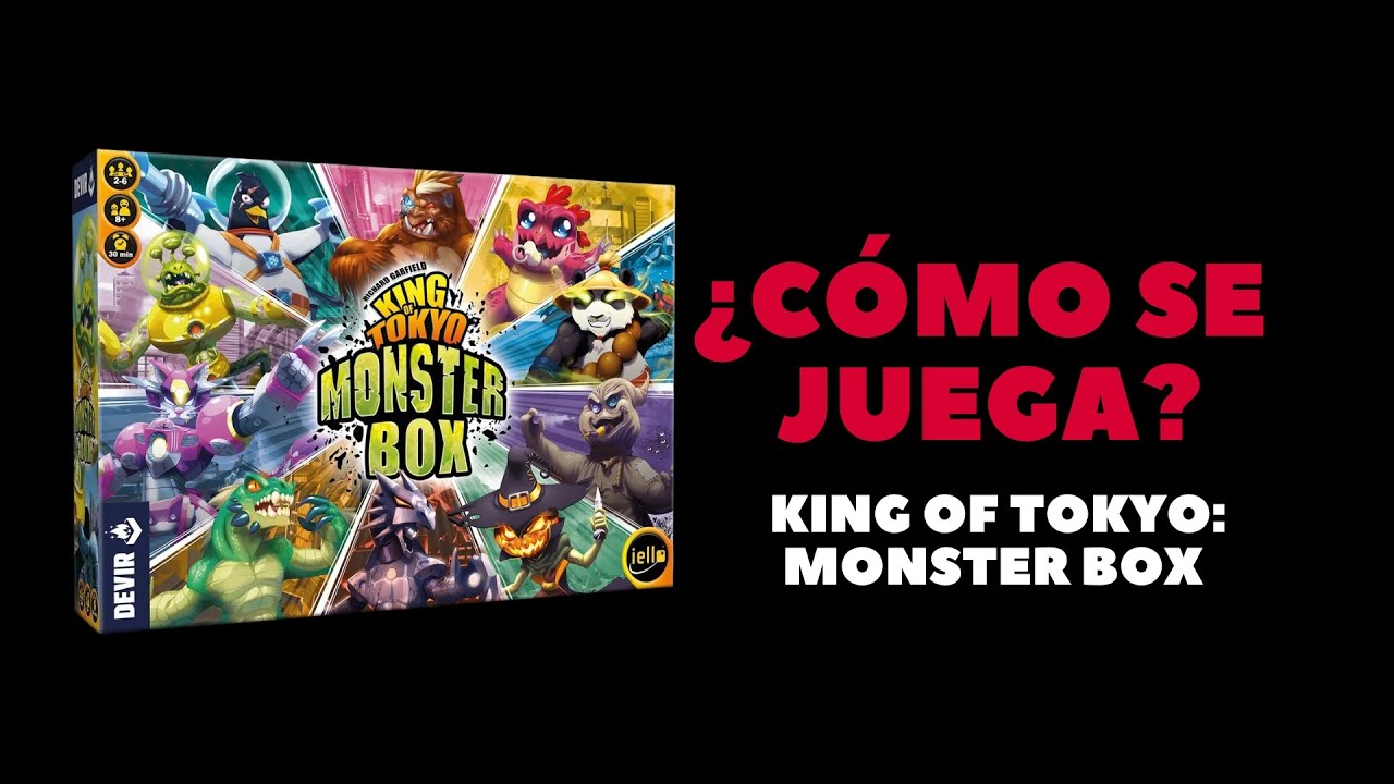 King Of Tokyo: Monster Box - ¿Cómo se juega? - YouTube