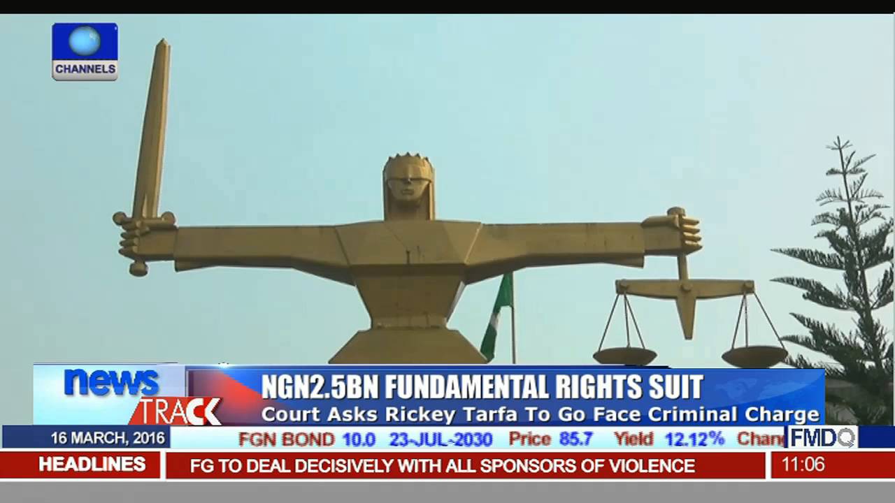 Court Asks Rickey Tarfa To Go Face Criminal Charge - YouTube