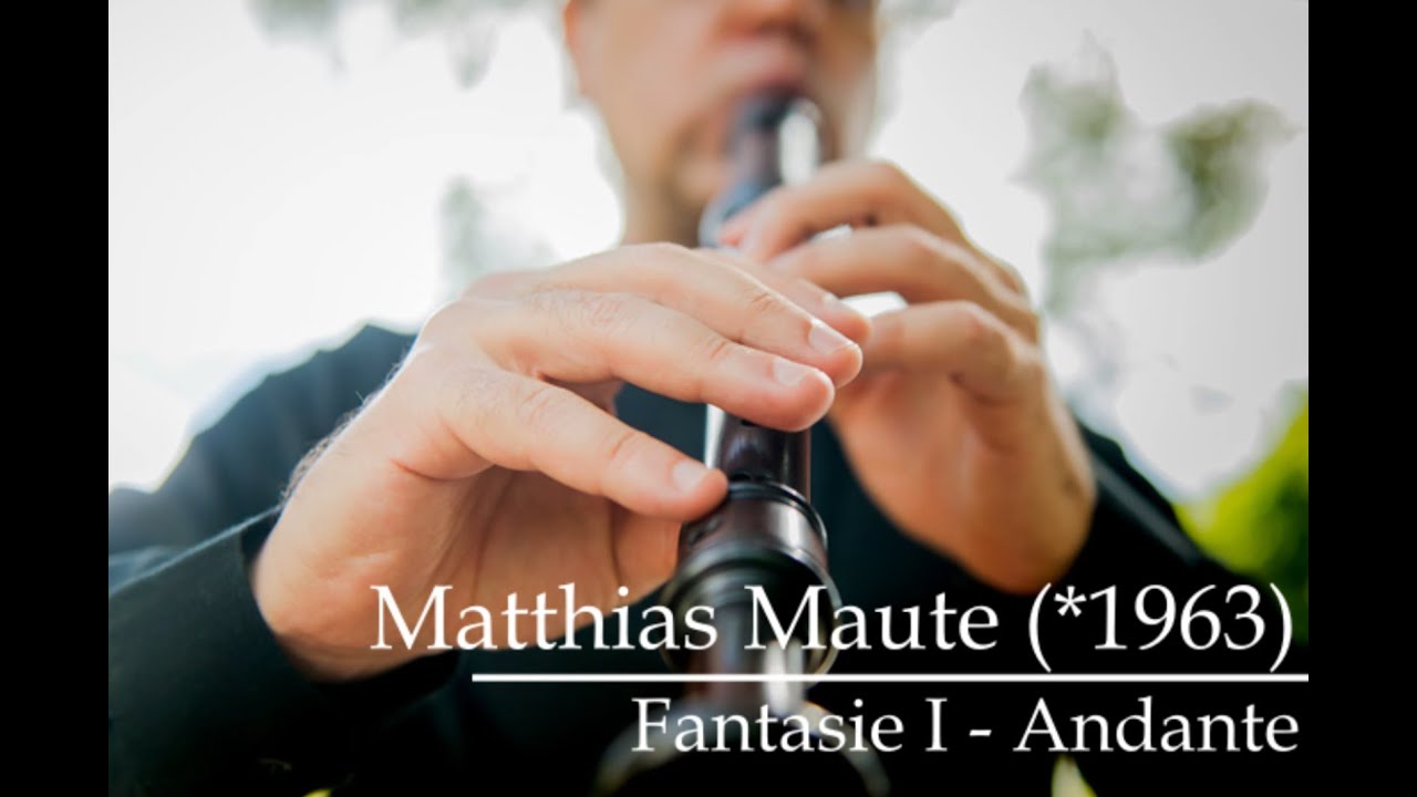 Contemporary Recorder Music - Matthias Maute (*1963) - Fantasie I in C ...