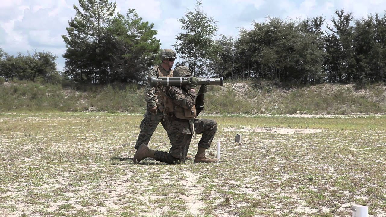 Live Fire AT-4 and SMAW (Shoulder-launched Multipurpose Assault Weapon ...