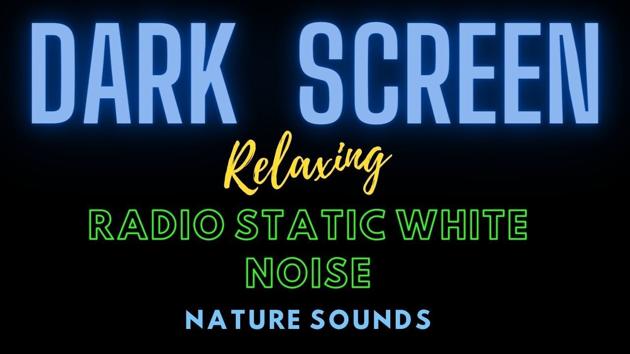10-hour White Noise: Radio Static For Study, Relaxation, Sleep, Yoga ...