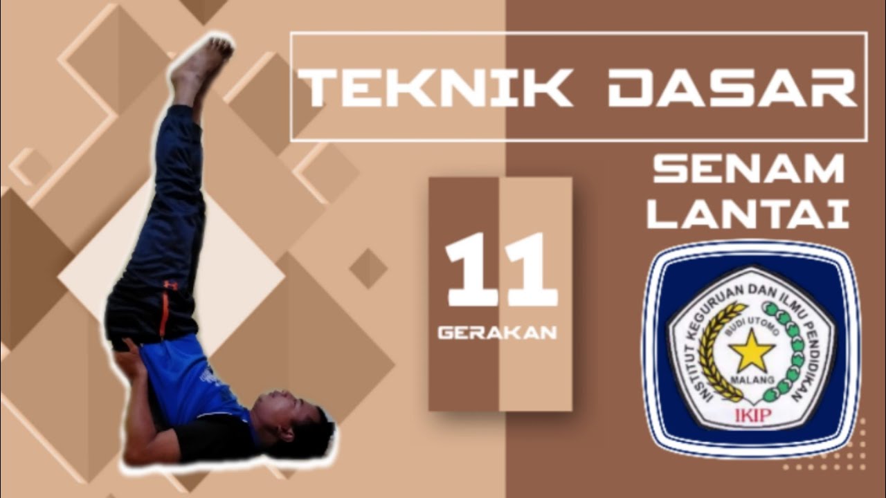 Teknik Dasar Senam Lantai - YouTube