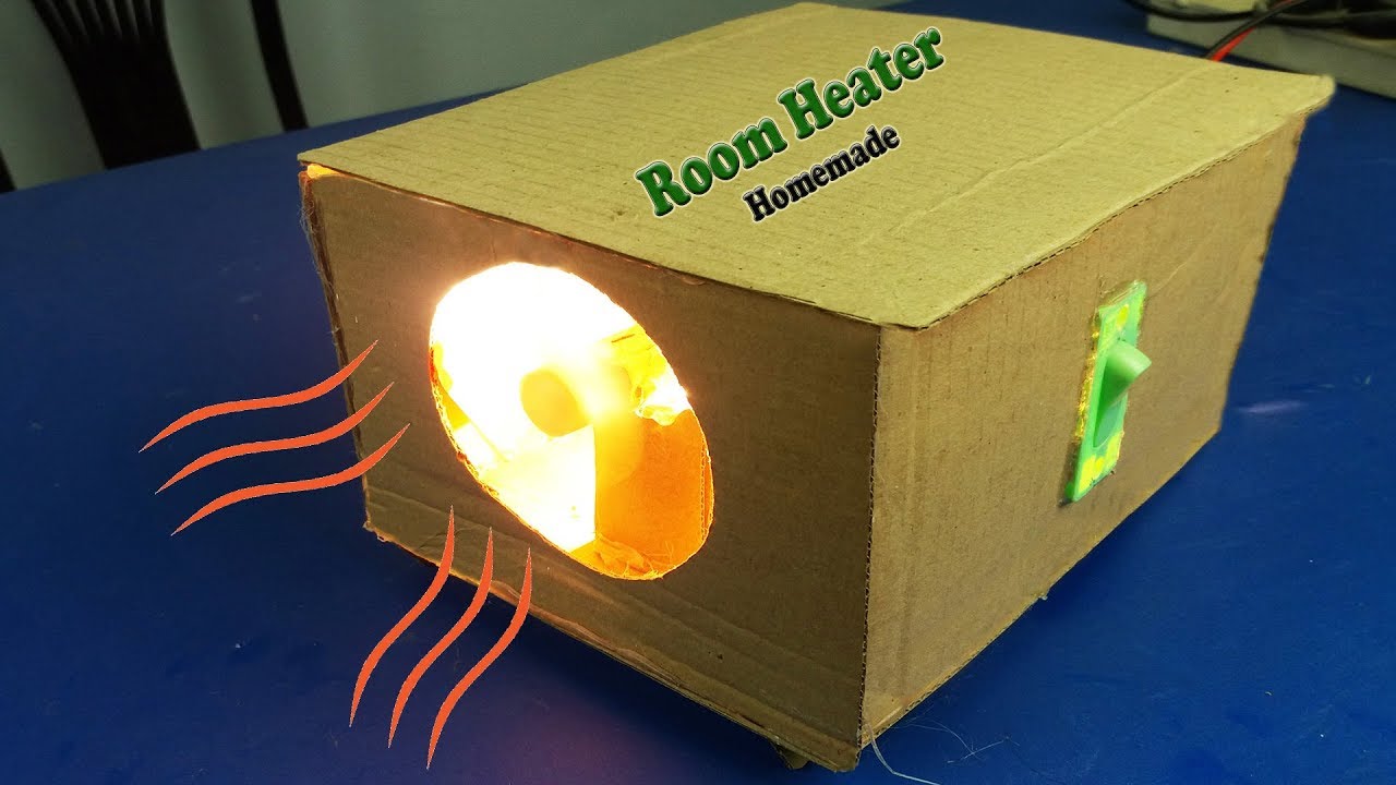 How to make Room Heater at home || homemade room heater - YouTube