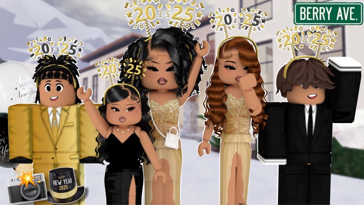 DIVINE FAMILY NEW YEAR SPECIAL 2025!|Berry Avenue Family Roleplay - YouTube