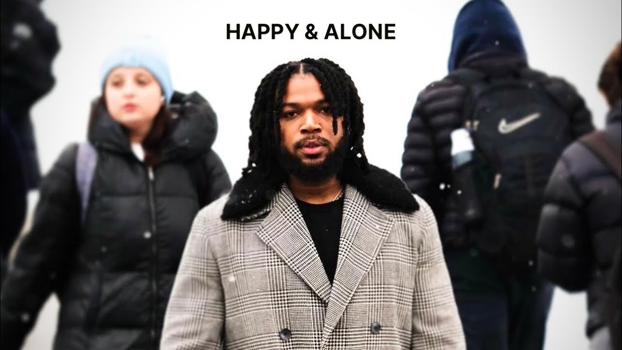 How to be happy alone (especially as a man) - YouTube