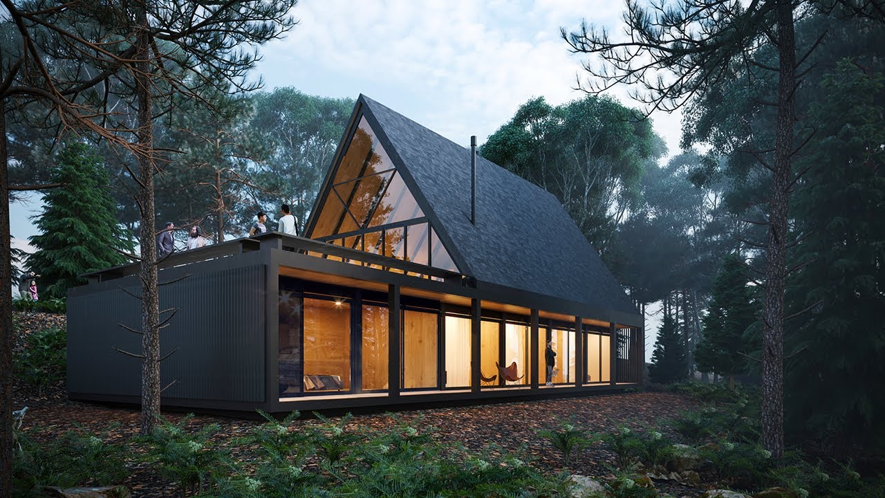 10 Spectacular Modern Prefab Modular Homes - YouTube