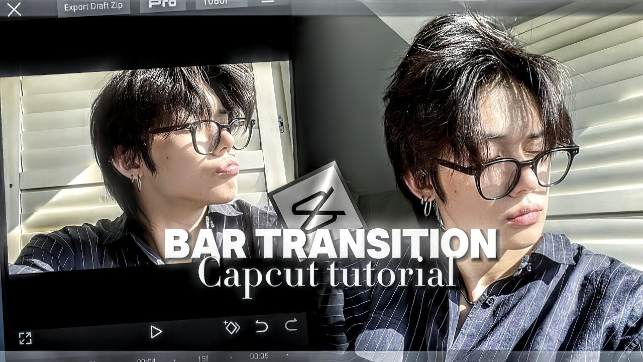 BAR TRANSITION - CAPCUT TUTORIAL | YEONJUN | TRENDING | SOAKED | EFFECTS | 2k special - YouTube