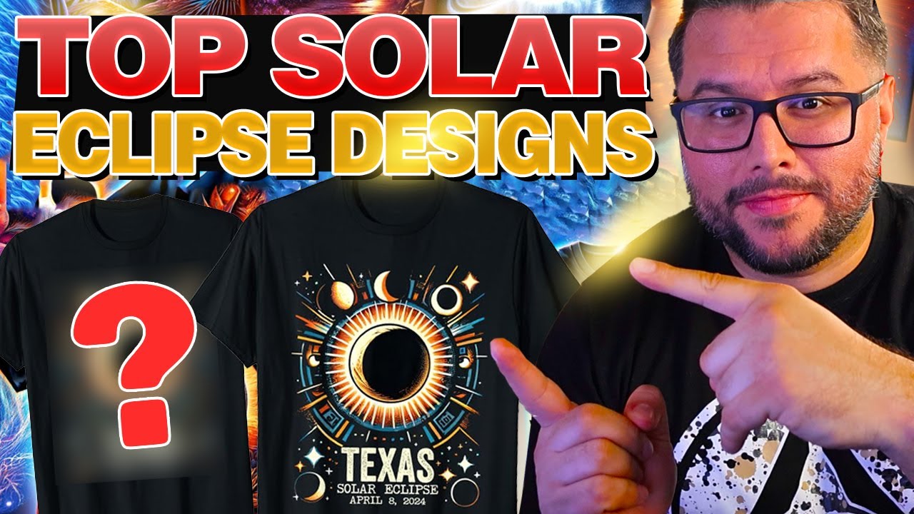 Top 2024 Solar Eclipse T-Shirt Designs - YouTube
