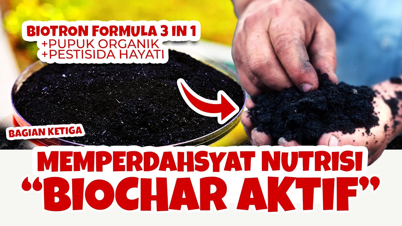 MEMPERDAHSYAT KANDUNGAN NUTRISI BIOCHAR AKTIF (BIOTRON) - SUBURKAN ...