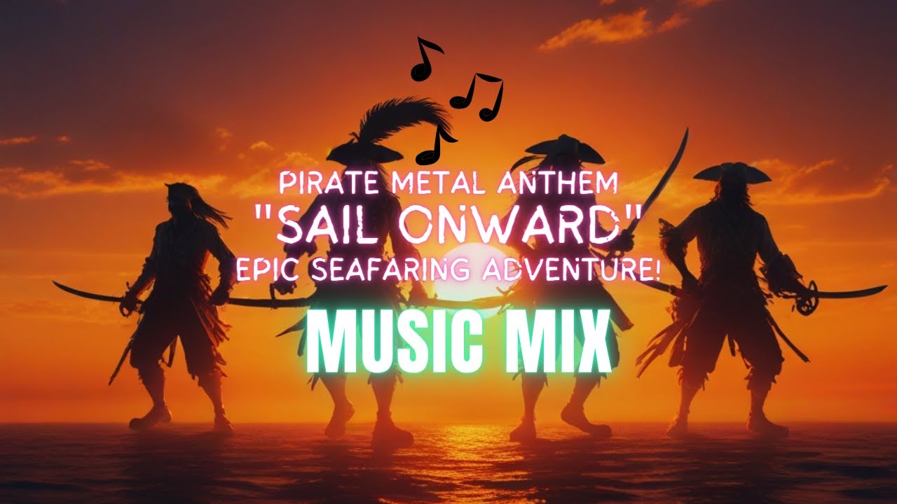 🏴‍☠️ Pirate Metal Anthem | "Sail Onward" - Epic Seafaring Adventure! ⚔ ...