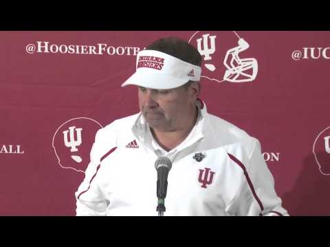 Minnesota at Indiana: Kevin Wilson Postgame - YouTube