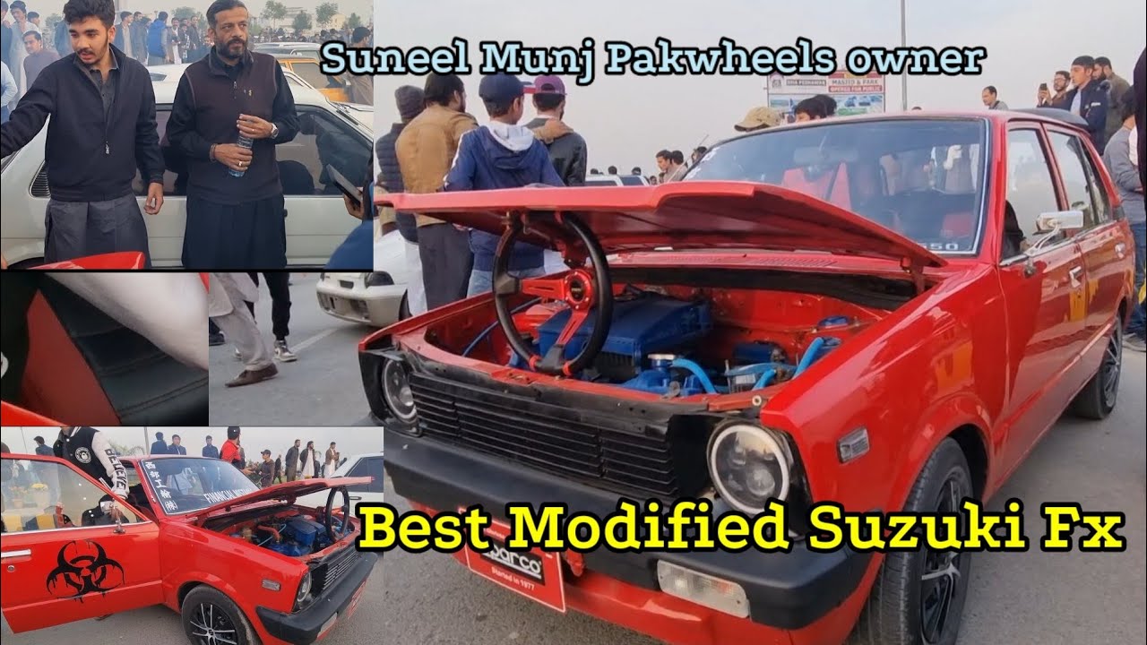 Modified Suzuki Fx & Pakwheel Owner Sunil Munj - Best Modified Suzuki ...