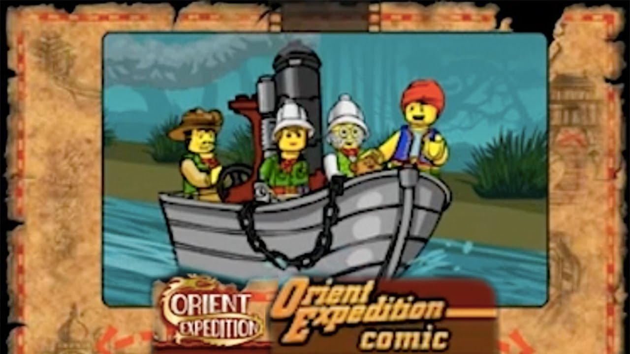 Lego Orient Expedition Story Comic Part 1 - YouTube