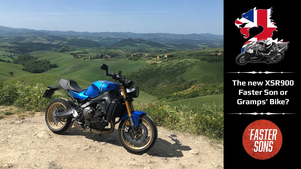 Moto Vlog | Review of the new 2022 Yamaha XSR900 | Faster Son or gramps ...