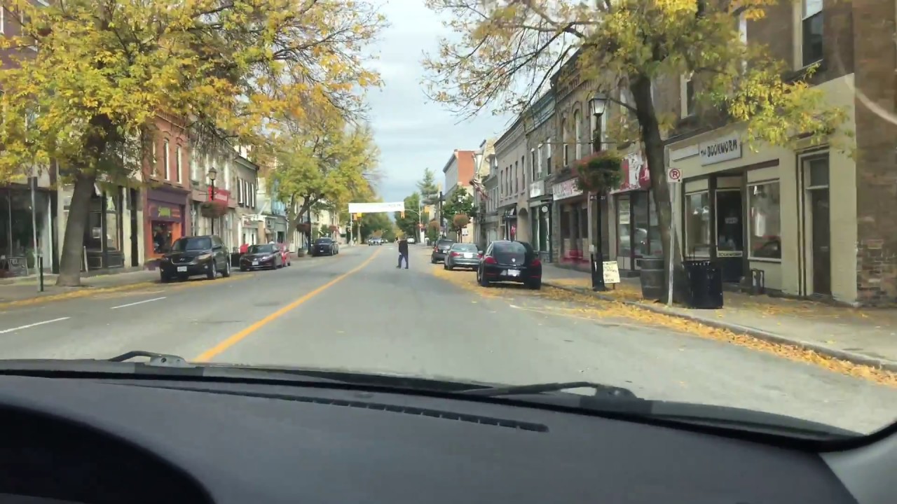 Perth Ontario. Fall Tour Of Main Street - YouTube