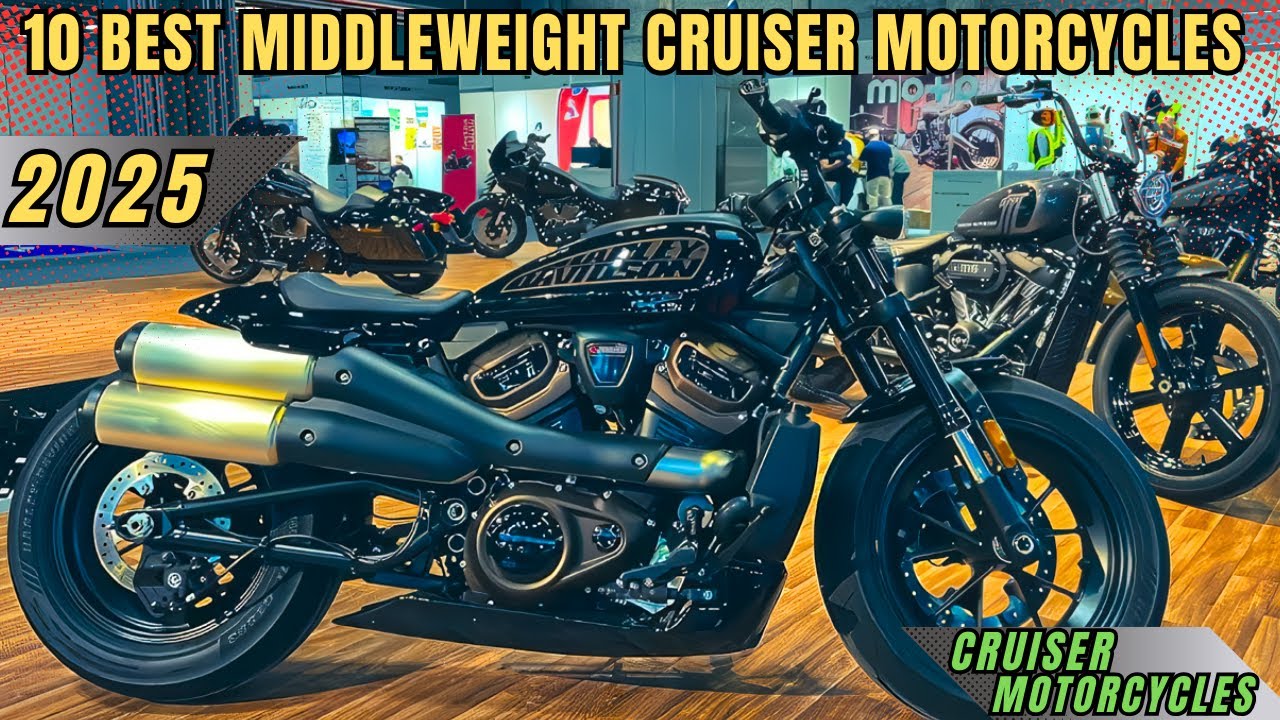 Top 10 New Middleweight Cruiser Motorcycles for 2025! - YouTube