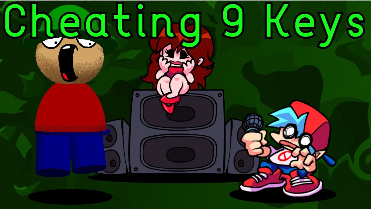 Friday Night Funkin' - VS Dave And Bambi - Cheating 9 Keys (Hard) {FNF ...