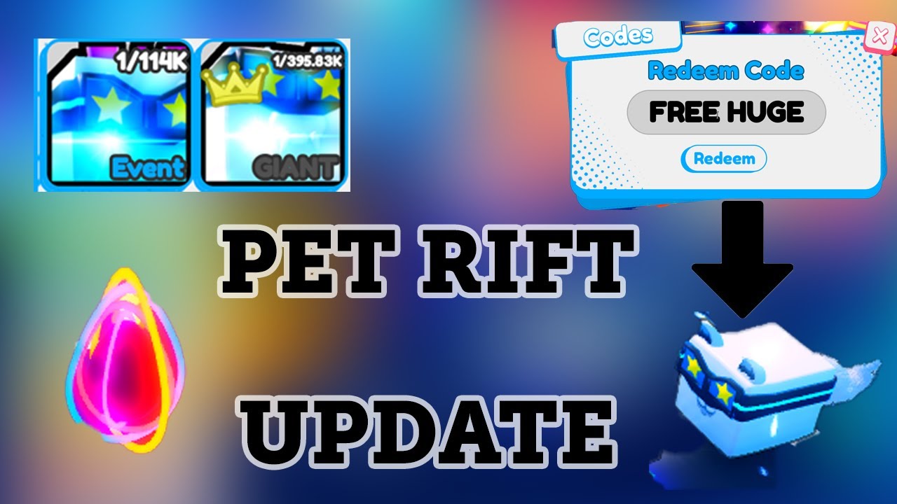 W PET RIFT UPDATE! 10M EVENT+FREE HUGE+MORE!!! - YouTube