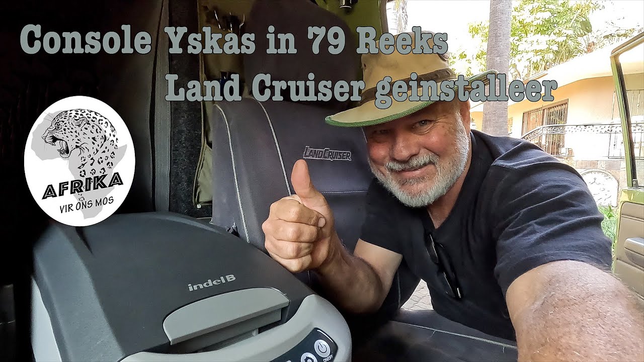 Console Yskas in 78 Reeks Land Cruiser geinstalleer - YouTube