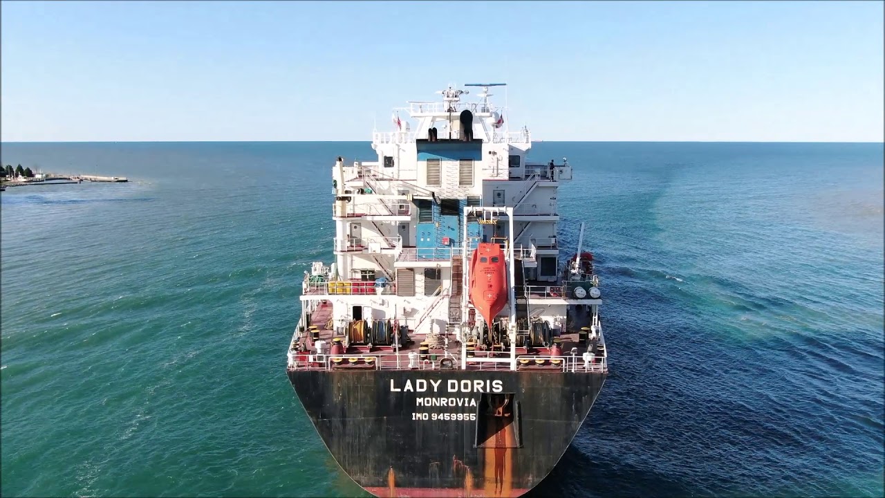LADY DORIS - Upbound Port Huron, Michigan 5-6-2020 - YouTube
