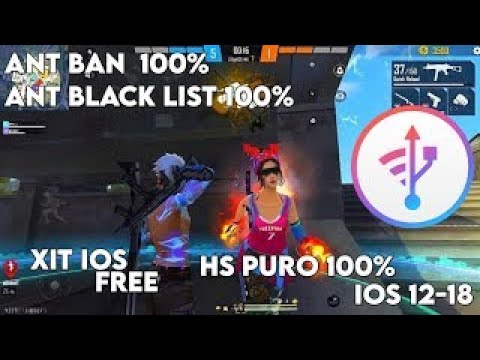 XIT FREE FIRE IOS 12 18✅️ XIT GRÁTIS QUALQUER IPHONE😈 IMAZING👾