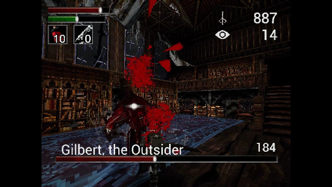 Bloodborne PSX - Gilbert, the Outsider - YouTube