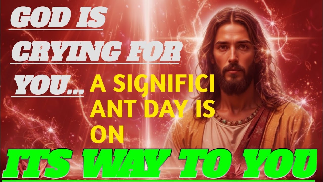 GOD SAYS-"GOD IS CRYING FOR YOU..."God Message Today~ Gods Message Now ...