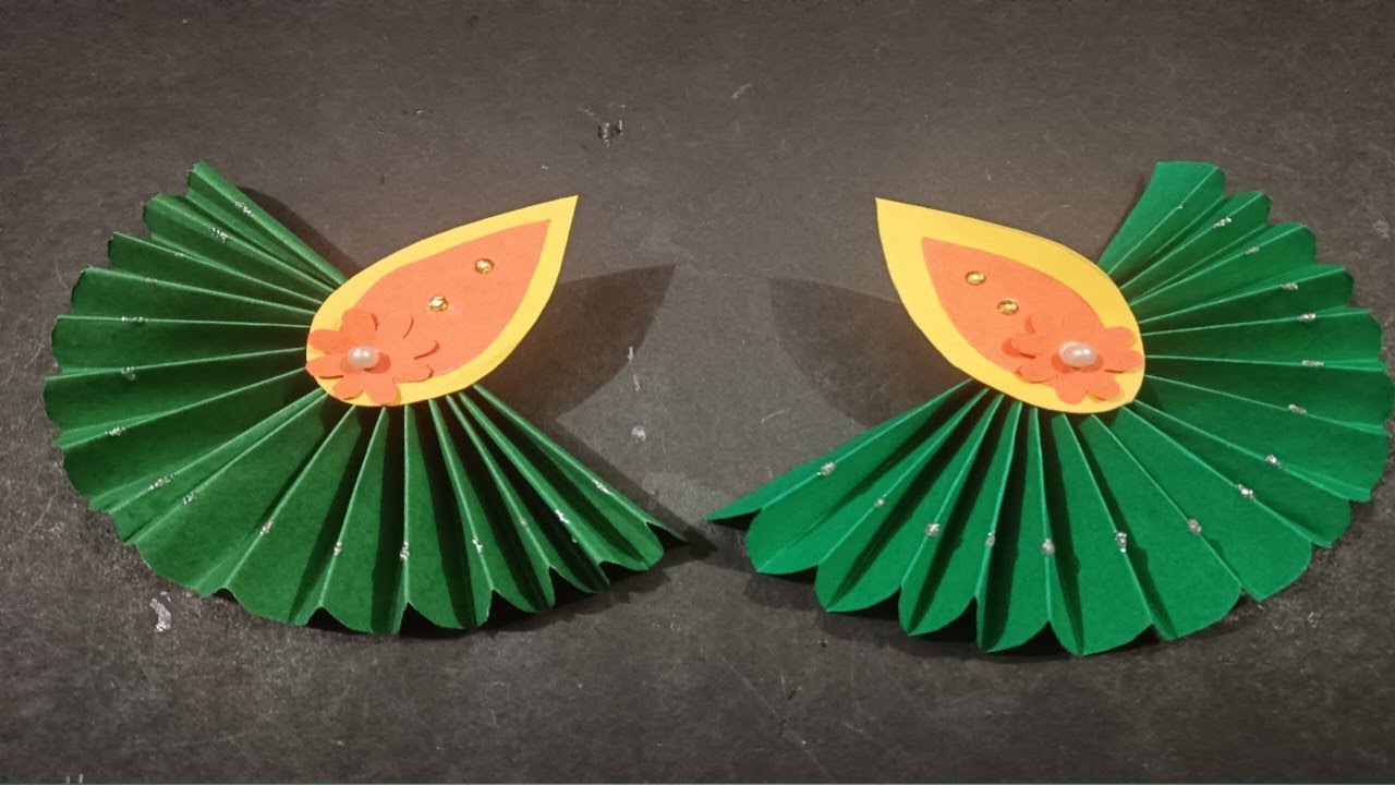 DIY Diwali Diya / Paper Diya / Easy Diwali Decoration Diya Making at ...
