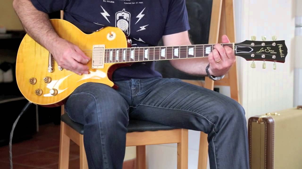 Comparison Gibson Les Paul The Neck Test - YouTube