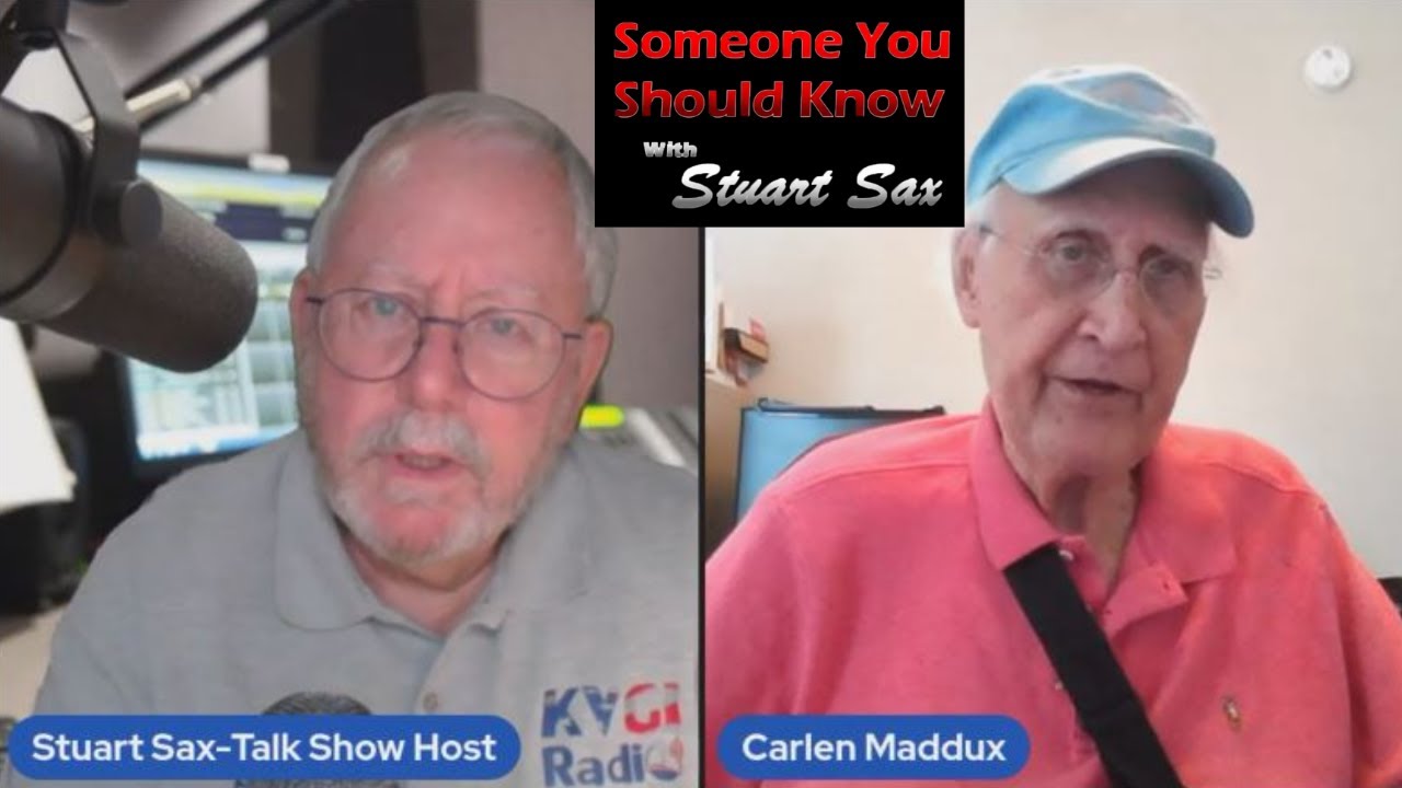 Someone You Should Know with Host Stuart Sax and Guest Carlen Maddux ...