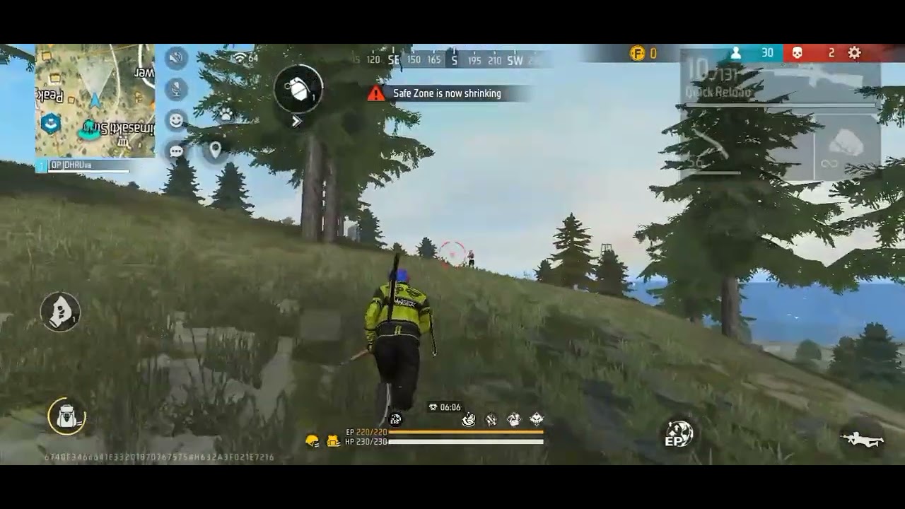 free fire ⚙️ SATTING phone📱🎮 gameplay rock ff and white 444 like - YouTube