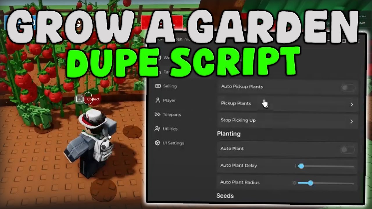 [🍯BEES] Roblox Grow A Garden Script Auto Farm, Dupe, Inf Seeds, Old Server Finder Pastebin 2025 ...