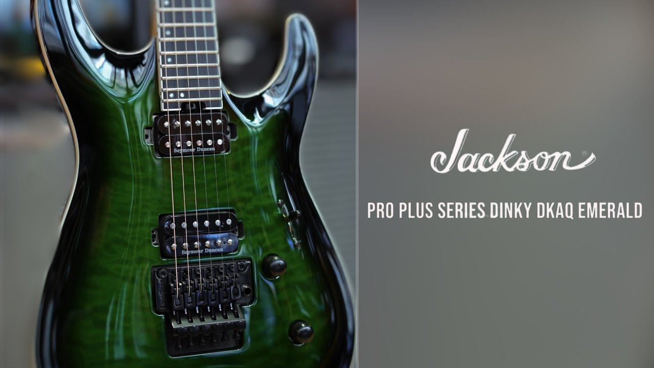 JACKSON PRO PLUS SERIES DINKY DKAQ EMERALD GREEN - Test Effect On Line ...