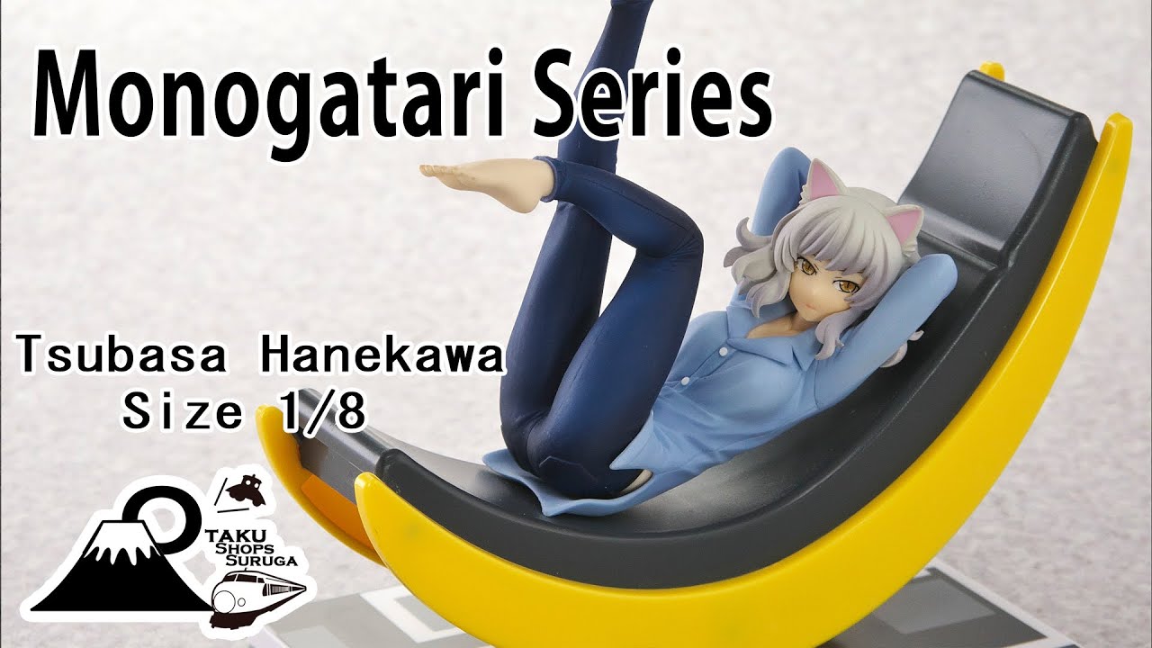 【Japan】Black Hanekawa Figure Monogatari Series Character Tsubasa ...