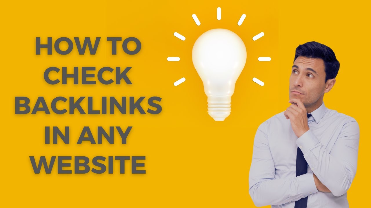 How to check backlinks in any website in correct way - YouTube