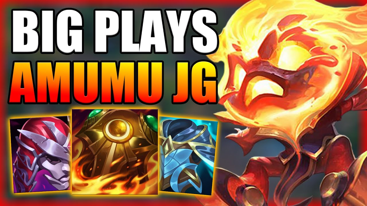 HOW TO PLAY AMUMU JUNGLE & HARD CARRY TEAMFIGHTS - Season 11 Amumu ...