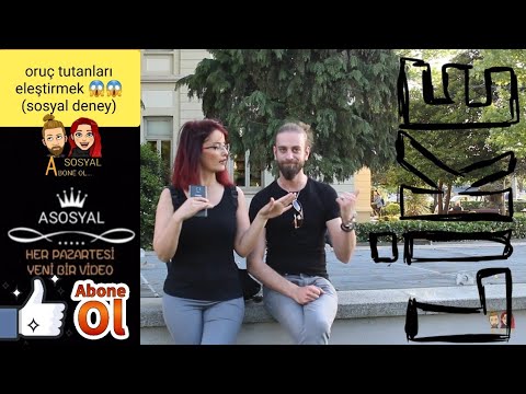 oruç tutanları eleştirmek (sosyal deney)