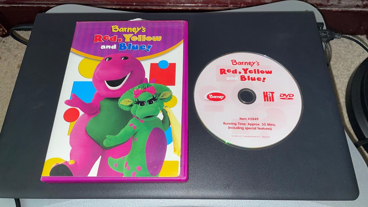Opening To Barney’s Red, Yellow and Blue! 2004 DVD - YouTube